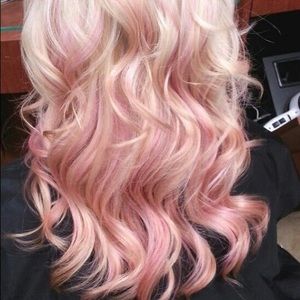 Accessories | 24 Curly Ash Pink 1 Peice 1 Clipins Extensions | Poshmark